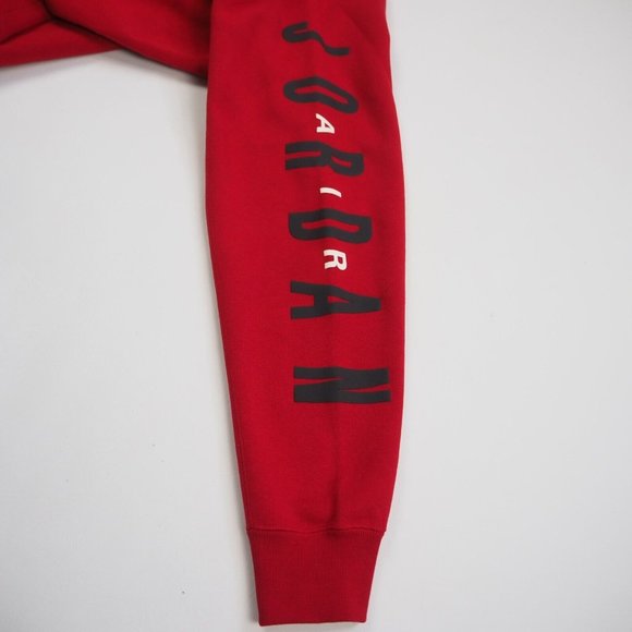 Jordan | Sweaters | New Mens Nike Air Jordan Jumpman Red Fleece ...